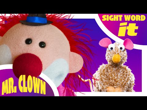 Sight Word "it" - FUN LESSON - Mr. Clown!