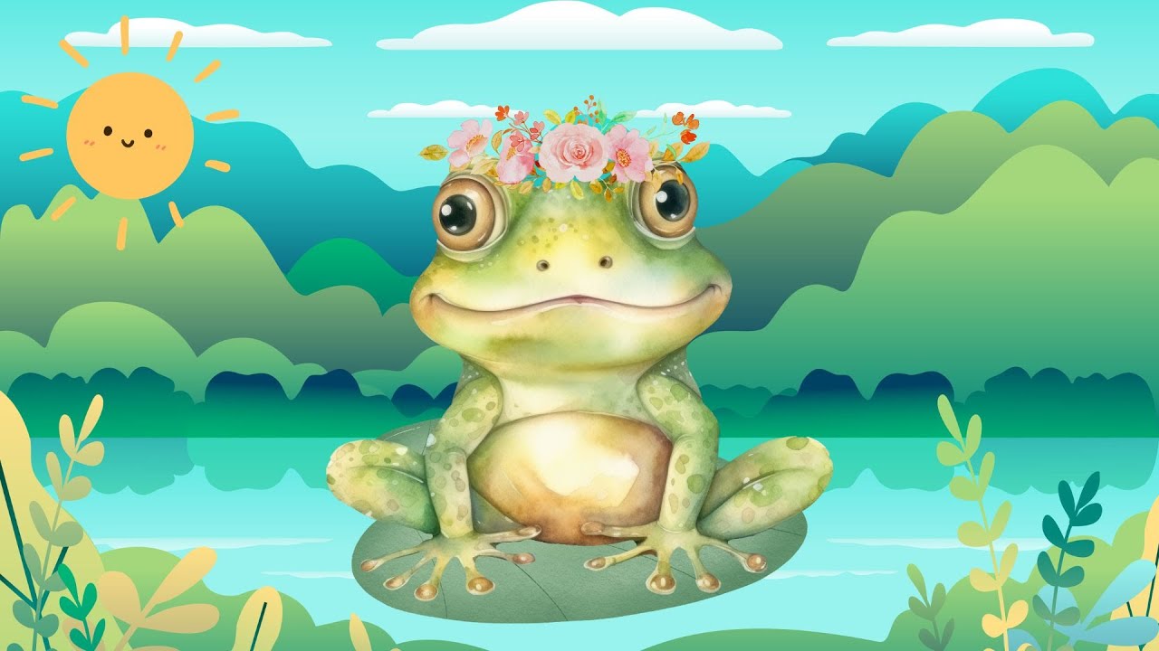 Frida the Frog | Funny Frog Song for kids