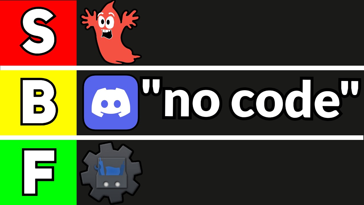 I tried Discord Bot Makers...