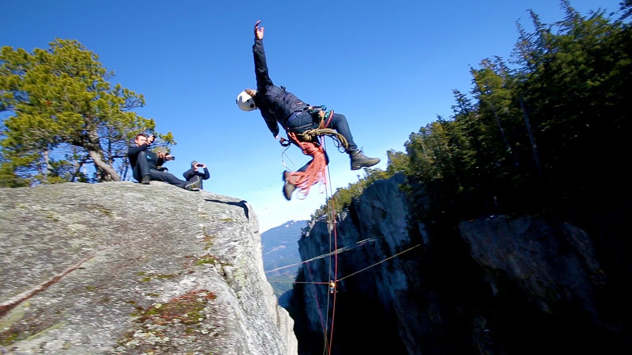World's SCARIEST Rope Swing!!