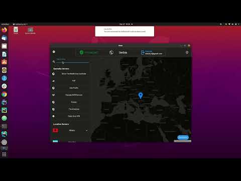 NordVPN Linux GUI
