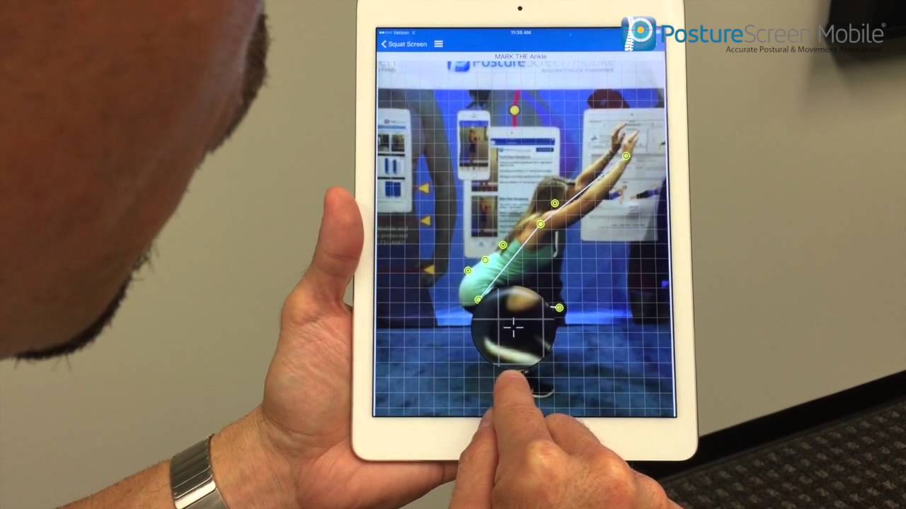 SquatScreen Squat Analysis in PostureScreen