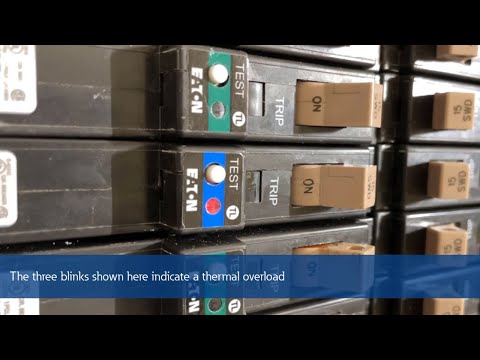 Eaton electronic circuit breaker trip codes