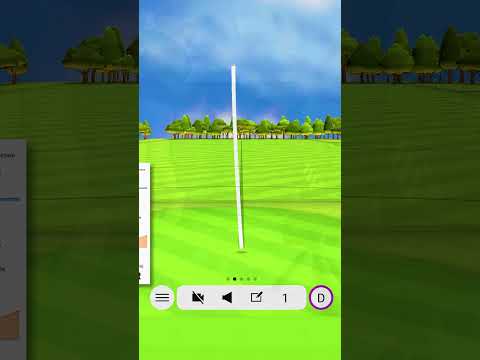 Testing out the Garmin R10 in our living room 🏌️♂️