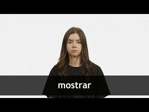 English Translation of “MOSTRAR” | Collins Spanish-English Dictionary
