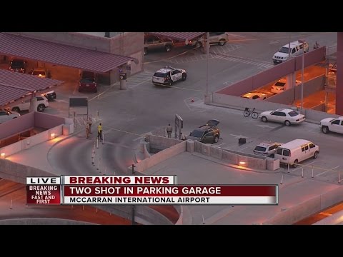 Two shot at McCarran International Airport parking garage