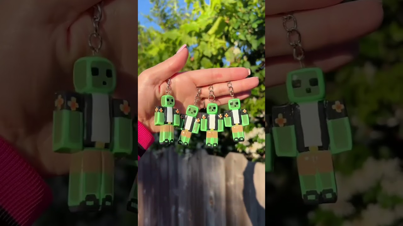 I Made Avery and His Clones Out Of Clay! making a clay keychain that doesn’t exist #dawtde #sfawtde