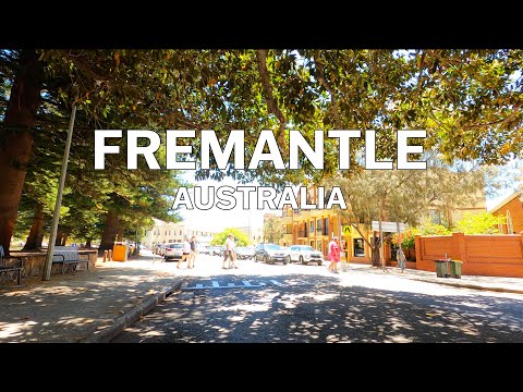 Fremantle, Australia - Driving Tour 4K