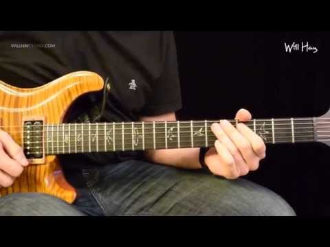 The Middle - Jimmy Eat World guitar solo tutorial full HD Tabs