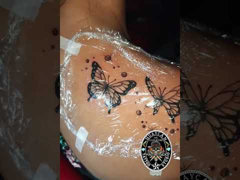 tatuaje de mariposa