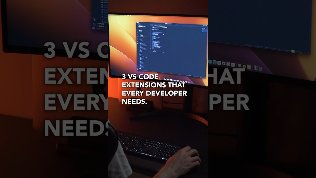 You NEED these VS Code Extensions!  💻 #shorts #programming #coding #vscode