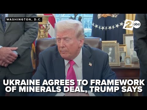 Ukraine eyes minerals deal as Zelenskyy plans White House visit with Trump