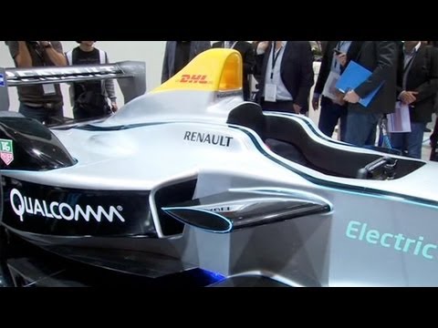Future of racing? Formula E unveils fully-electric car - the Spark-Renault SRT 01E