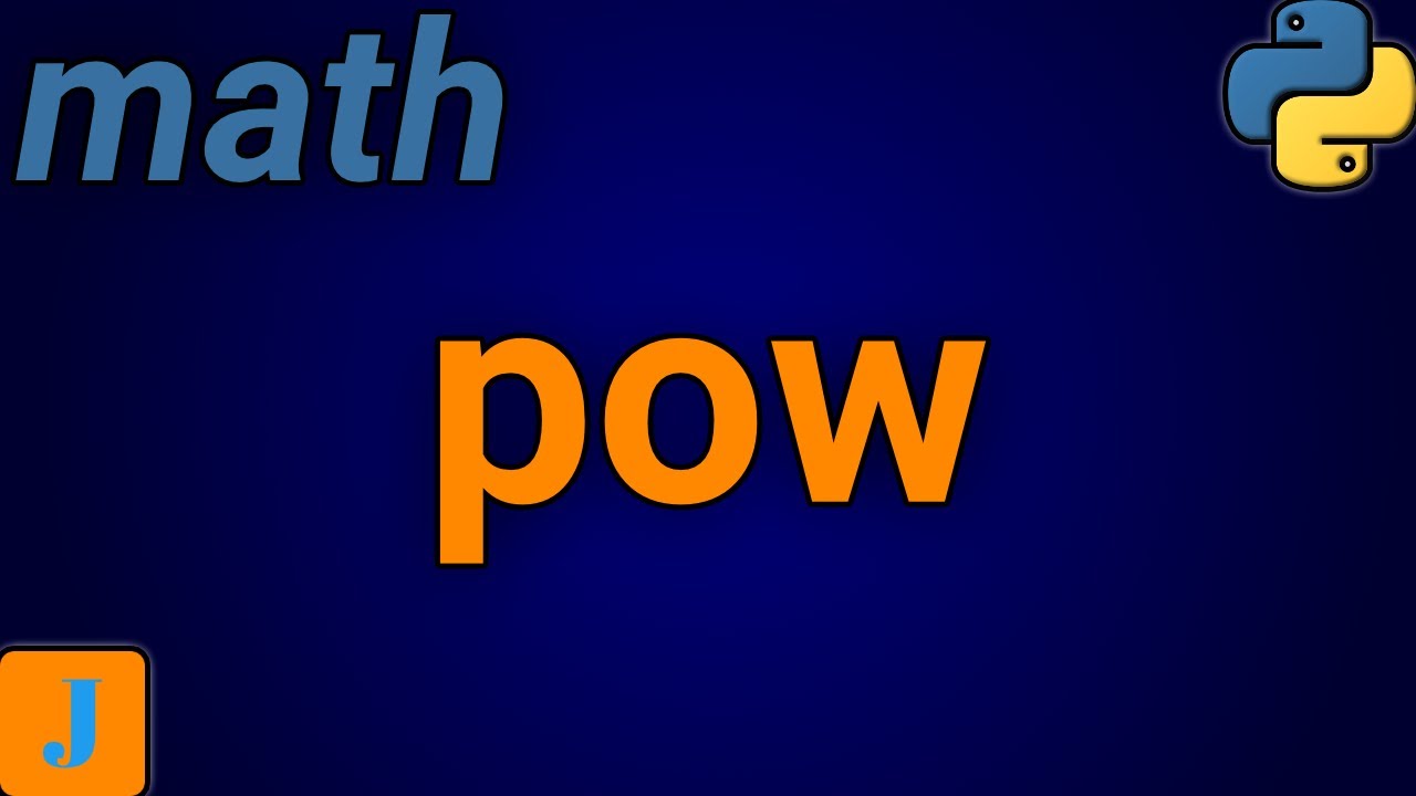 Python math.pow