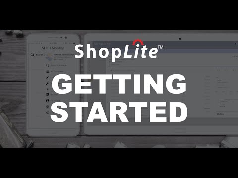Getting Started with ShopLite