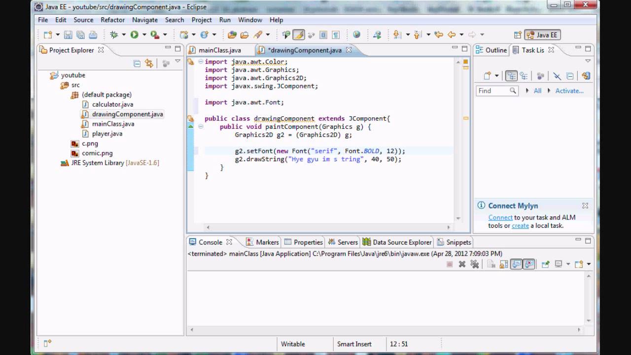 Java Programming - 24 - Text and Fonts
