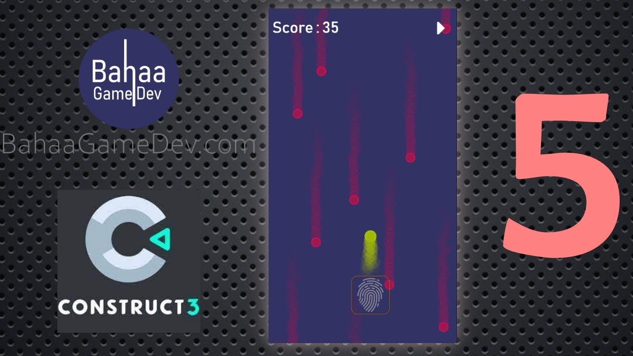 5 Fixes - Avoid Falling Balls Construct 3 Tutorial