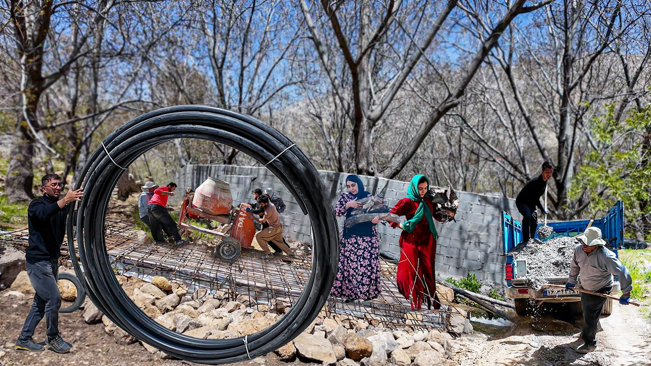 Big Progress on Our Dream Farm 🌉 Bridge Ready for Concrete + Water Line Fixed