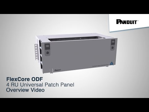 Panduit’s FlexCore ODF Static Patch Panels