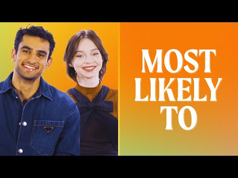Emma Myers And Zain Iqbal Play Most Likely To | Cosmopolitan UK