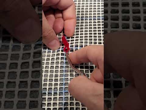 How to Latchhook, my preferred method