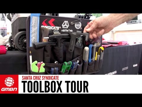 Santa Cruz Syndicate Tool Box Tour With Josh Bryceland's Wrench, Doug Hatfield