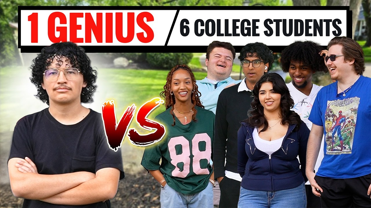 Genius Isaac vs. 6 College Students: Quiz