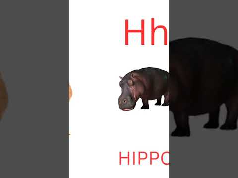 Words beginning with letter H | Words starting with letter H | Kids learning video | H word #shorts