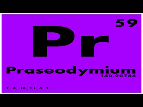 STUDY GUIDE: 59 Praseodymium | Periodic Table of Elements