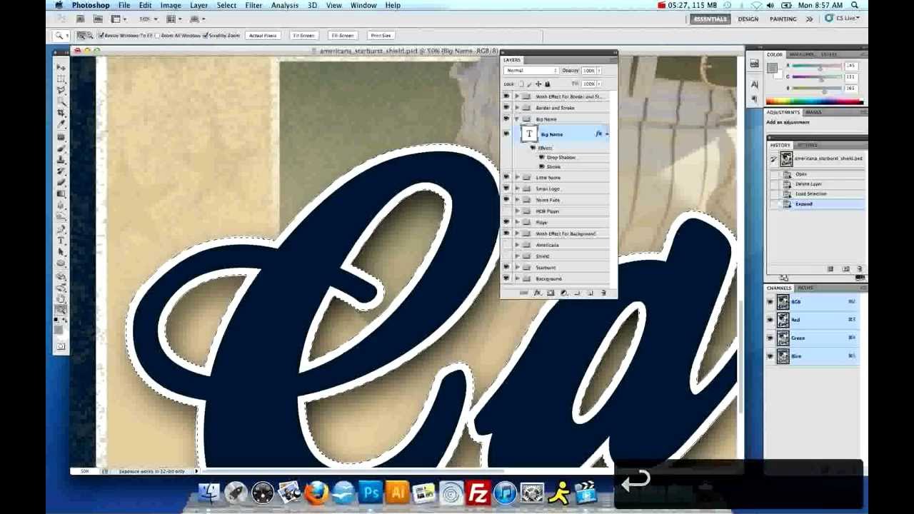 Grunge Text Effect For Templates