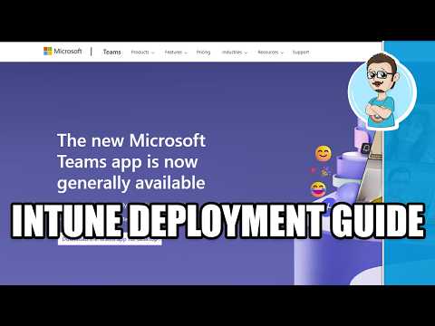 How to Create NEW Microsoft Teams Package in Intune!