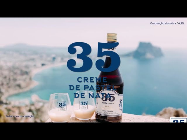 Licor 35 Creme de Pastel de Nata 700 ml | Quinta de Olivares - Garrafeira