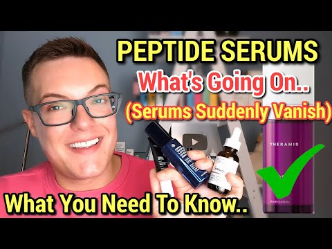 The End Of PEPTIDES SERUMS? - Products Are Vanishing (Heres Why)