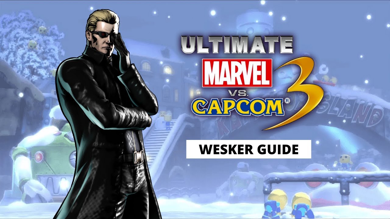 (Ultimate Marvel vs Capcom 3) Wesker complete guide