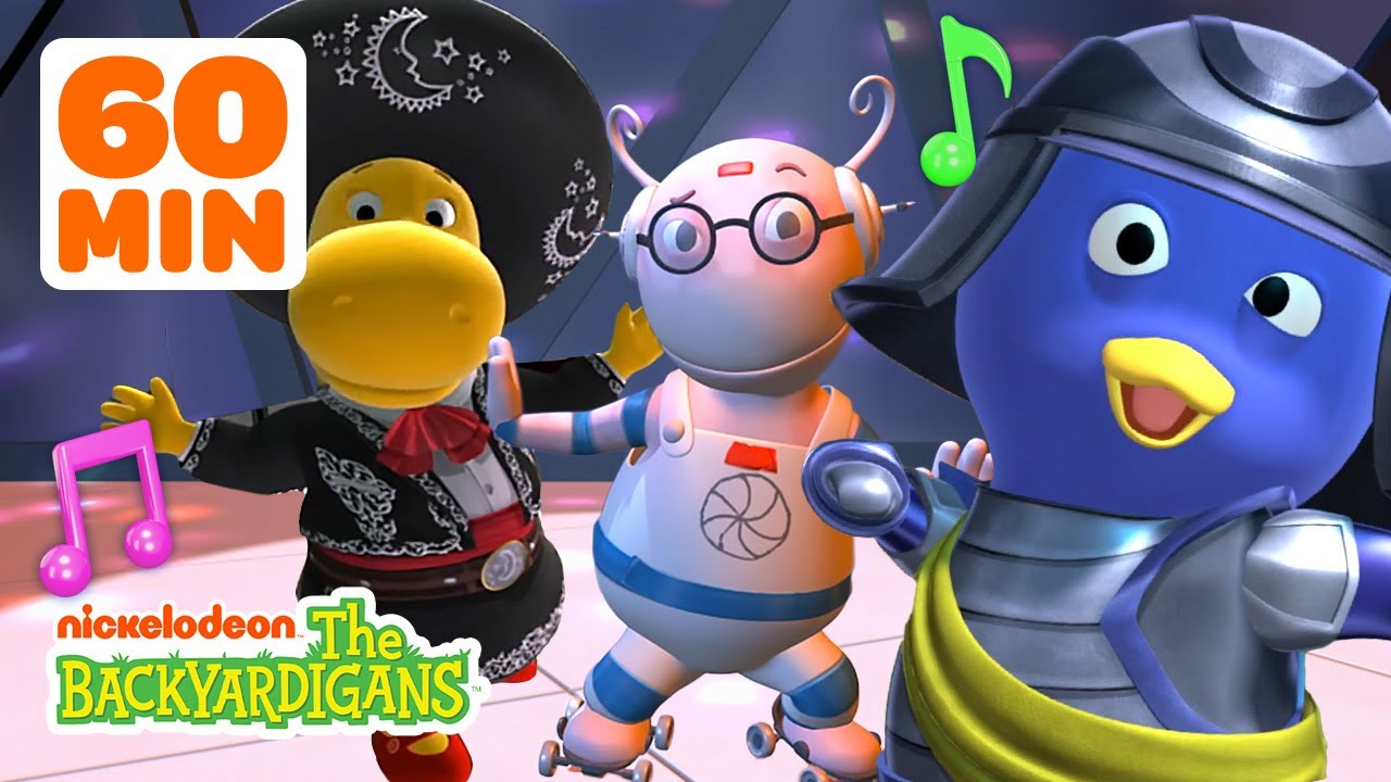 Backyardigans Sing Castaways & More Songs! w/ Pablo, Uniqua & Tasha | The Backyardigans