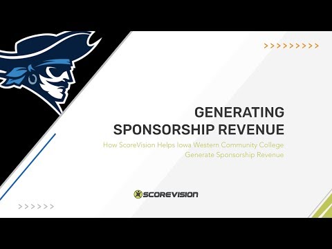How ScoreVision Helps Iowa Western Community College Generate Sponsorship Revenue