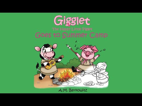 Gigglet The Happy Little Piglet Goes to Summer Camp | LITERARY TITAN