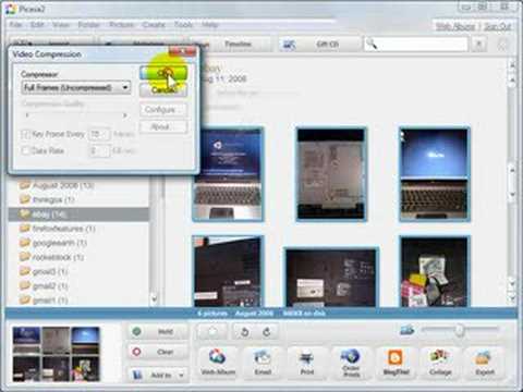 Simple Photo Slideshow with Picasa