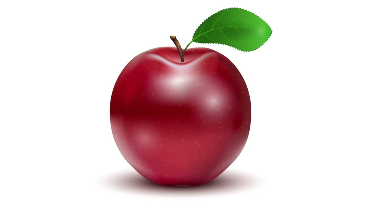 🍎 Manzana PNG Quieta por 1 Minuto | Parte 1