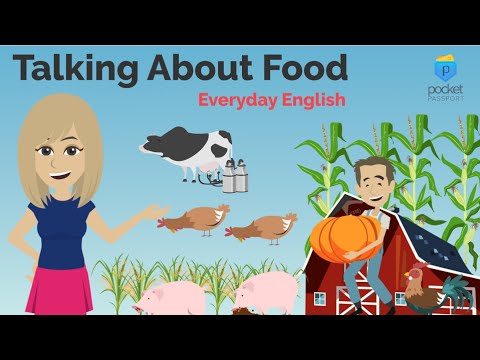 Talking About Food general vocabular…: English ESL video lessons