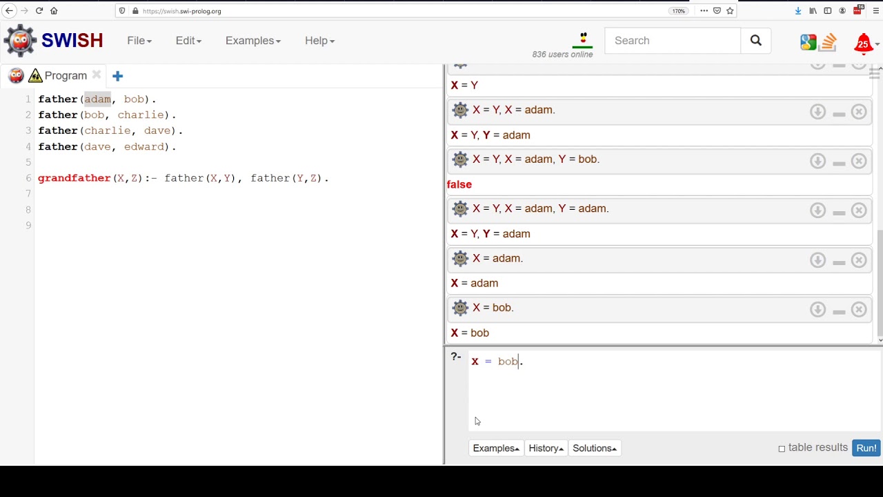 Prolog 5: Unification