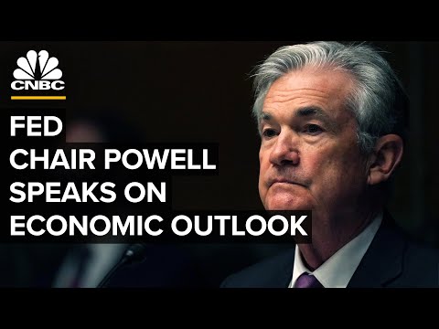 Chair Powell speaks after Fed lifts inflation expectations, sees rate hikes in 2023 — 6/16/21