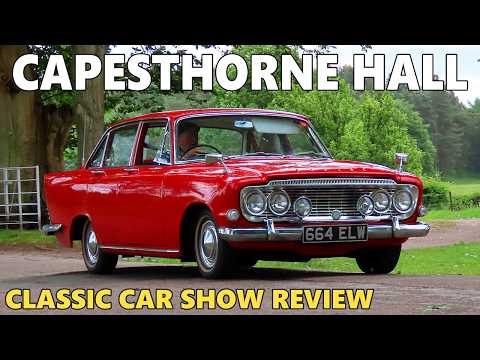 My review of the 2025 CAPESTHORNE HALL classic car show!