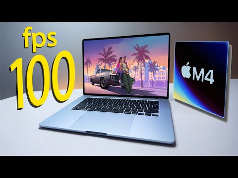 Finally, MacBook Air M4 CAN GAME at 100 FPS | 8 Games Tested & Tutorials