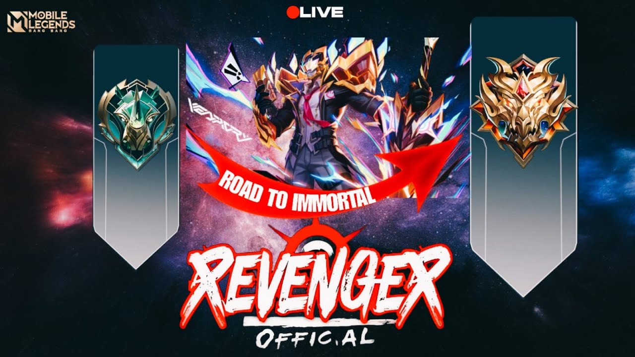 Road to Immortal | Live Stream | Mobile Legends