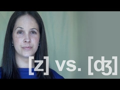 ZZ vs. JJ (buzz vs. budge) Sounds: American English Pronunciation