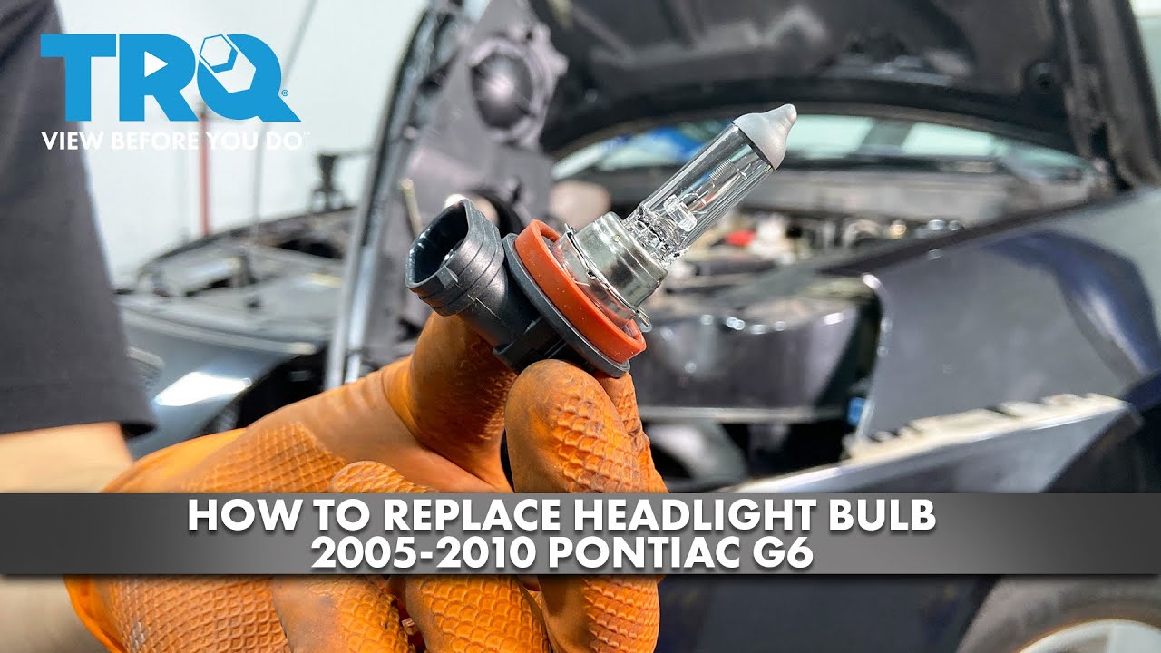How to Replace Headlight Bulb 2005-2010 Pontiac G6