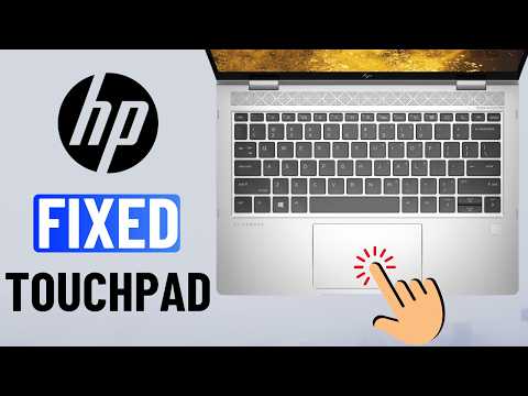 How to Fix HP Laptop Touchpad Not Working But Mouse Is