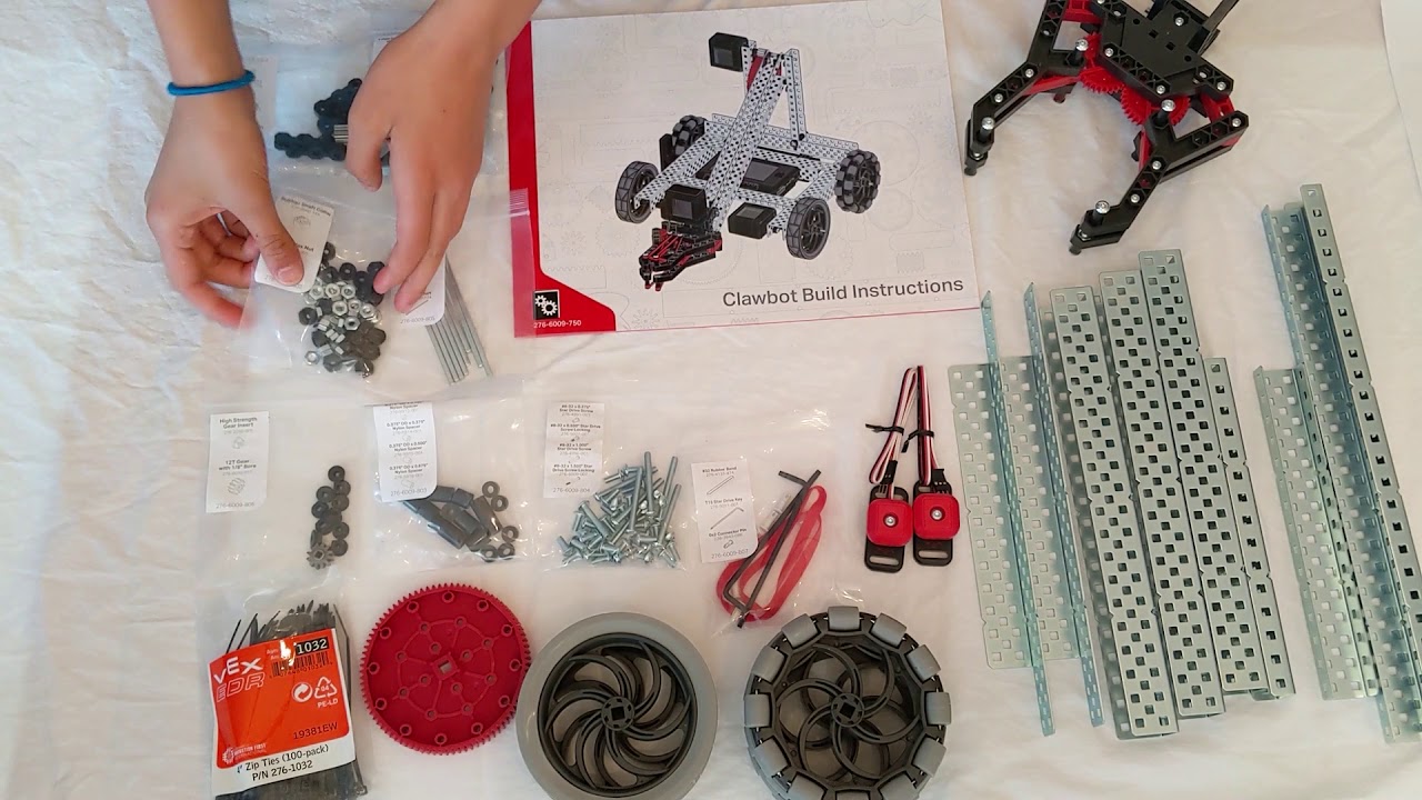 VEX V5 Clawbot Kit Introduction (Part 1/4) Robotics