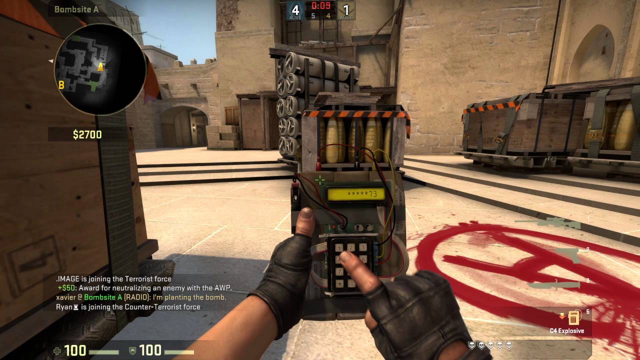 CS:GO: Salty Guy Thinks I'm Walling in Casual